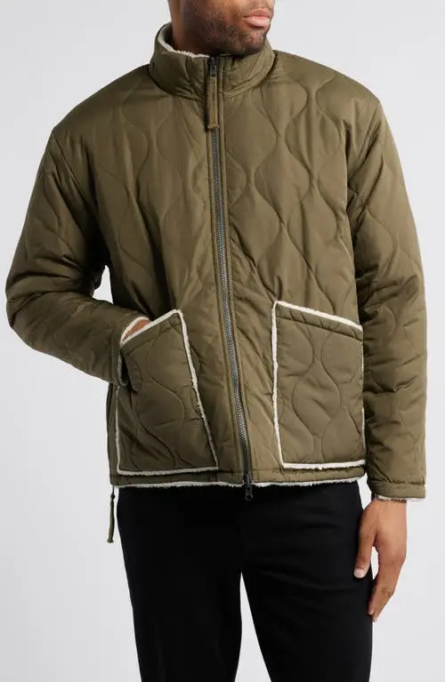 Taion Quilted Down Jacket - Green