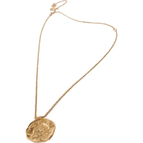 Maje Zodiac Medal Necklace - Aries