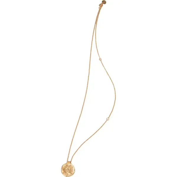 Maje Zodiac Medal Necklace - Cancer