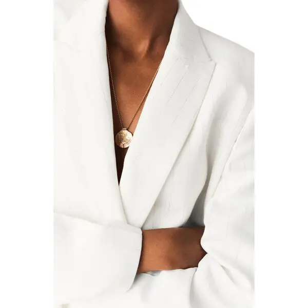 Maje Zodiac Medal Necklace - Sagittarius