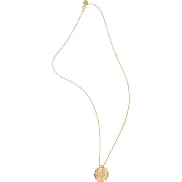 Maje Zodiac Medal Necklace - Taurus