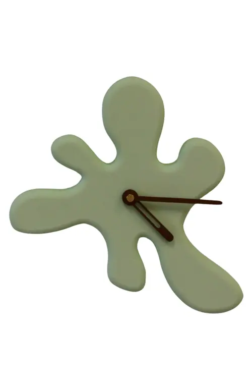SOFIEST DESIGNS Splat Clock Kit - Tea Green