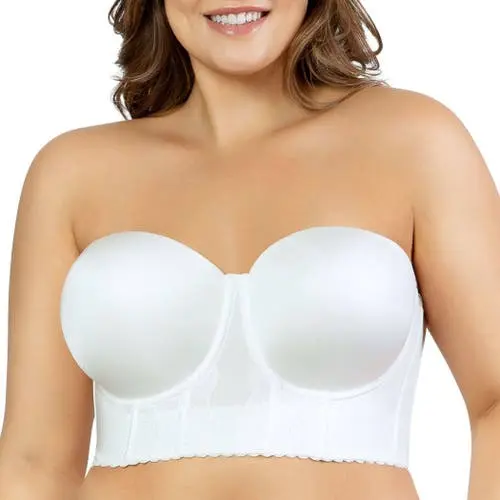 Parfait Elissa Full Busted Strapless Bustier - Black