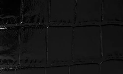 Mulberry Croc Embossed Leather Passport Wallet