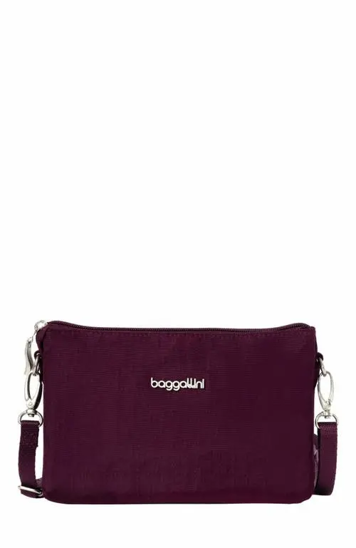 BAGGALLINI The Only Mini Crossbody Bag - Mulberry