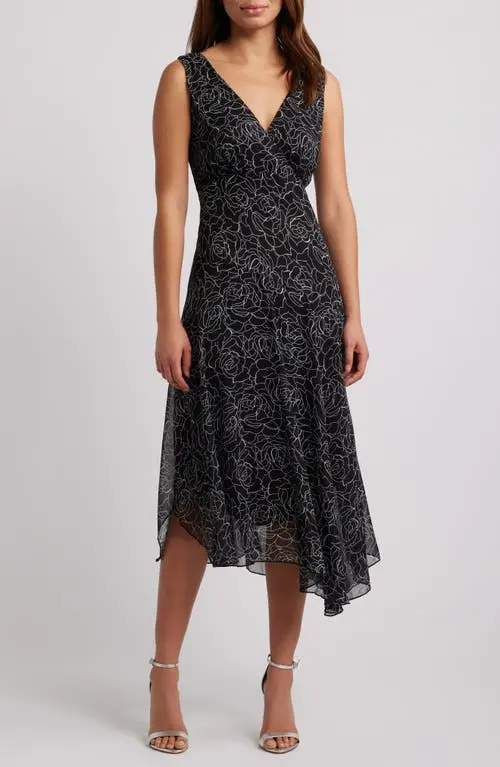 sparkly birthday dresses Elegant Butterfly Design Long Sleeves Midi Length A-Line Asymmetrical main image 0