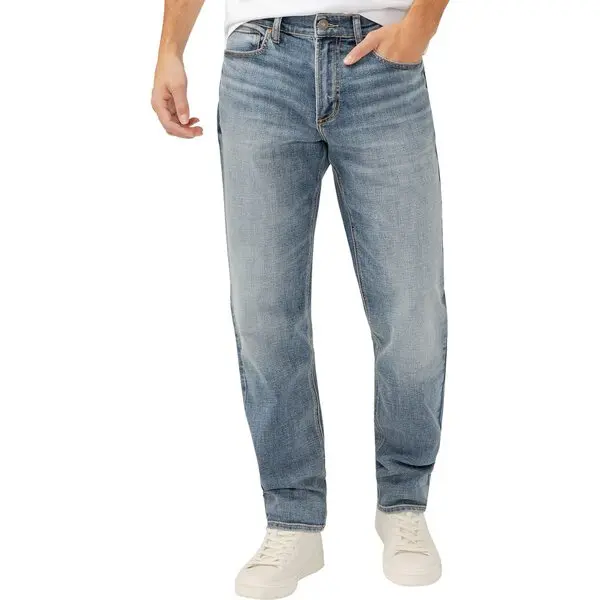 SILVER JEANS CO. Eddie Athletic Fit Tapered Jeans