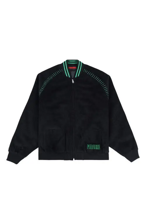 PLEASURES Strikeout Corduroy Bomber Jacket