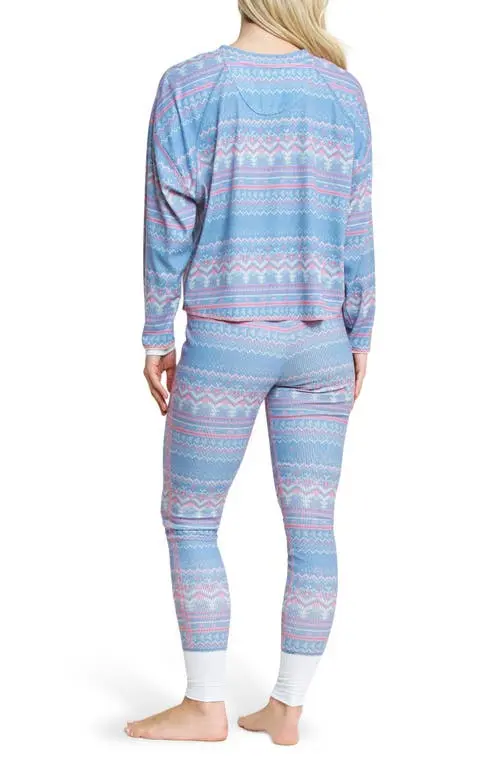 Honeydew Intimates Cuddle Crew Pajamas - Daybreak/fairisle