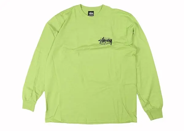 StÜssy Stock New York Long Sleeve T-shirt - Tea