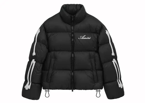 Amiri Bones Down Jacket - Black