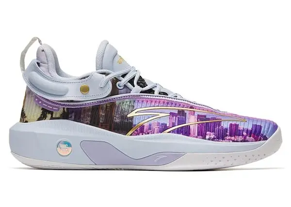 ANTA Klay Thompson Kt8 The Bay Sneakers - Black/blue/purple