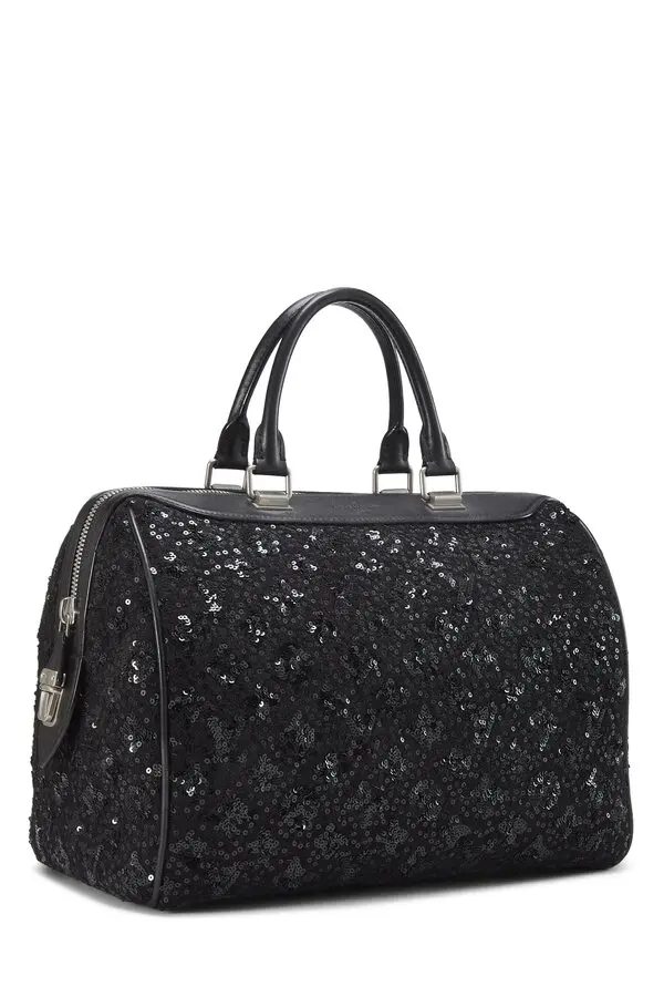 LOUIS VUITTON Monogram Sequin Sunshine Express Speedy 30 - Black