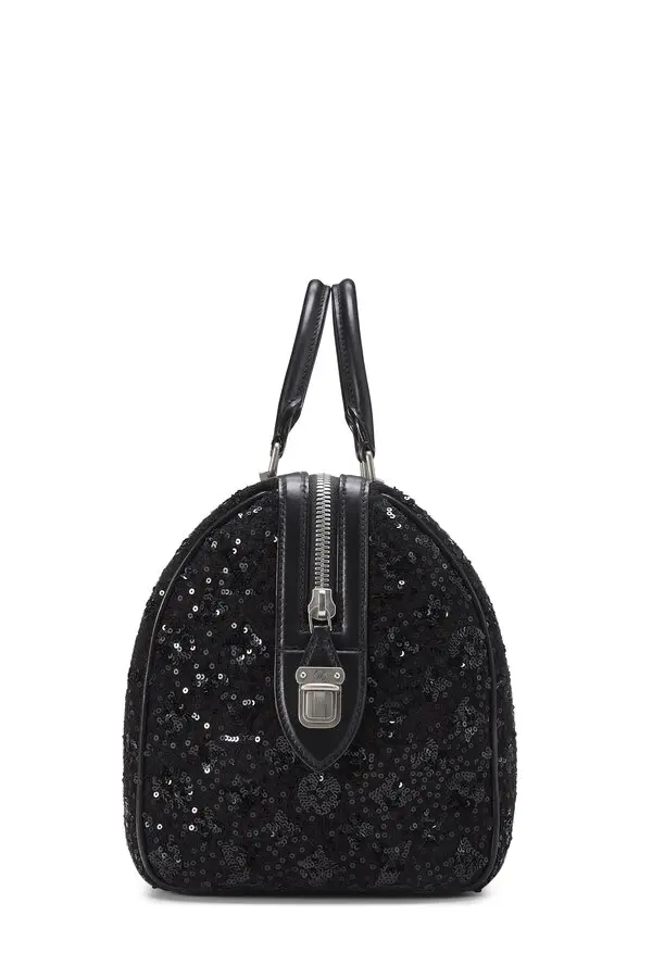 LOUIS VUITTON Monogram Sequin Sunshine Express Speedy 30 - Black