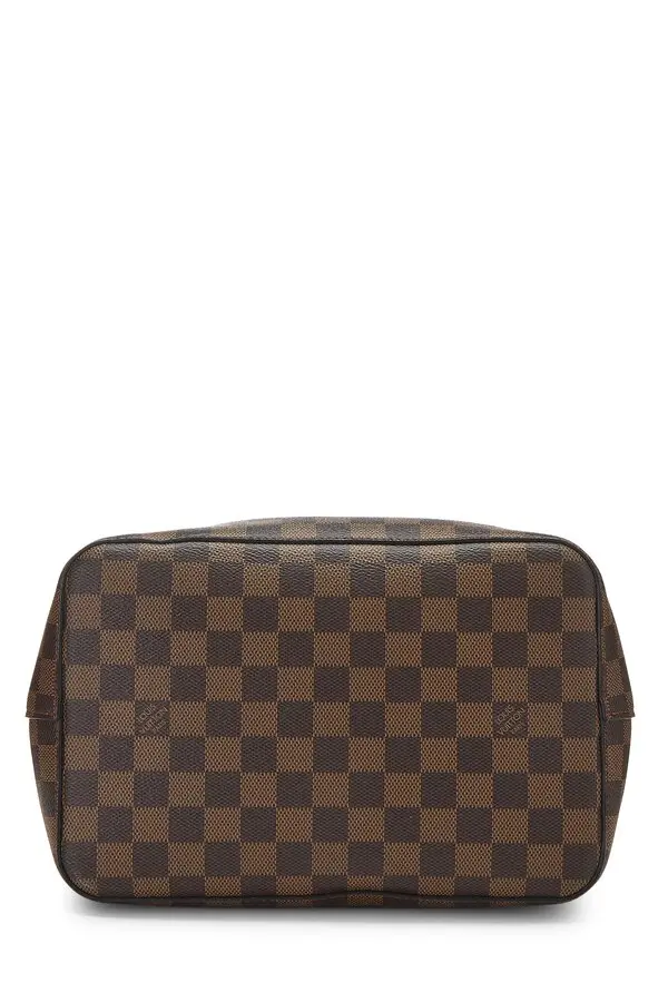 LOUIS VUITTON Damier Ebene Neo Noé Bucket Bag - Pink