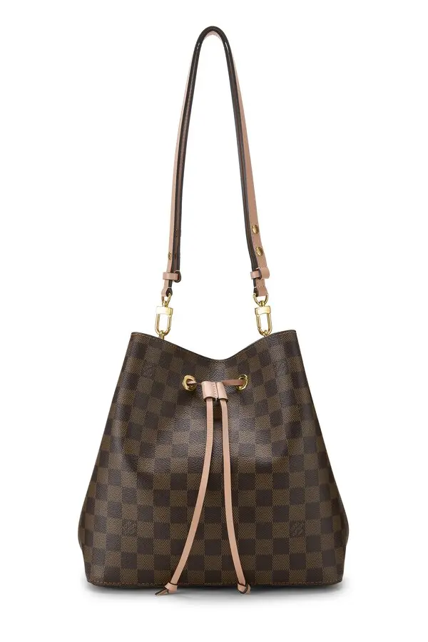 LOUIS VUITTON Damier Ebene Neo No - Pink
