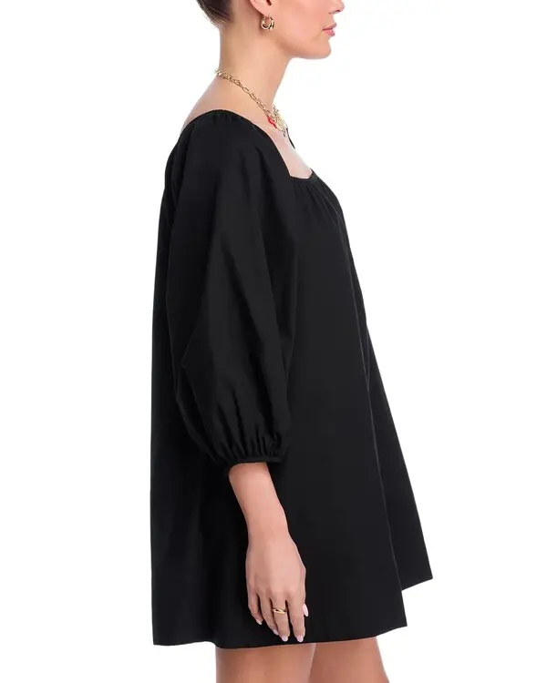 Ciao Lucia Dali Cotton Mini Dress In Black - 75% Off | Editorialist