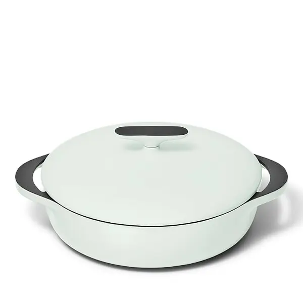 CARAWAY Enameled Cast Iron 3.5 Qt Braiser With Lid - Mist