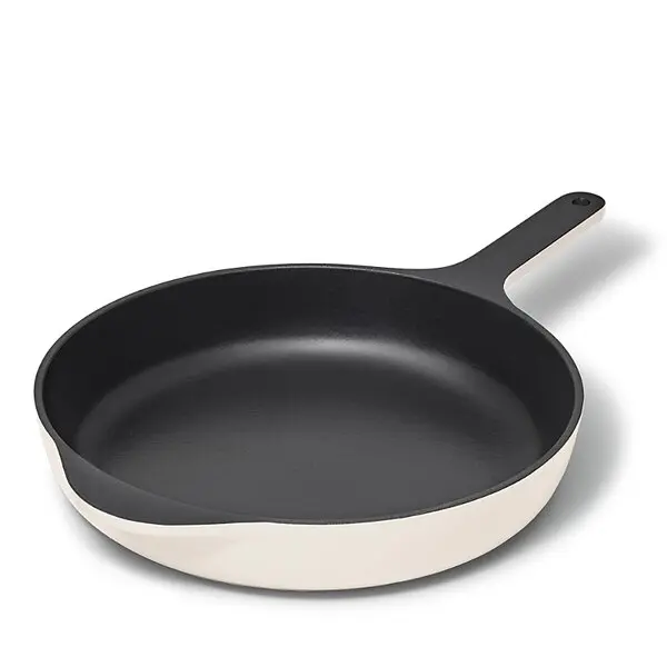 CARAWAY Enameled Cast Iron 10.5 Skillet - Cream