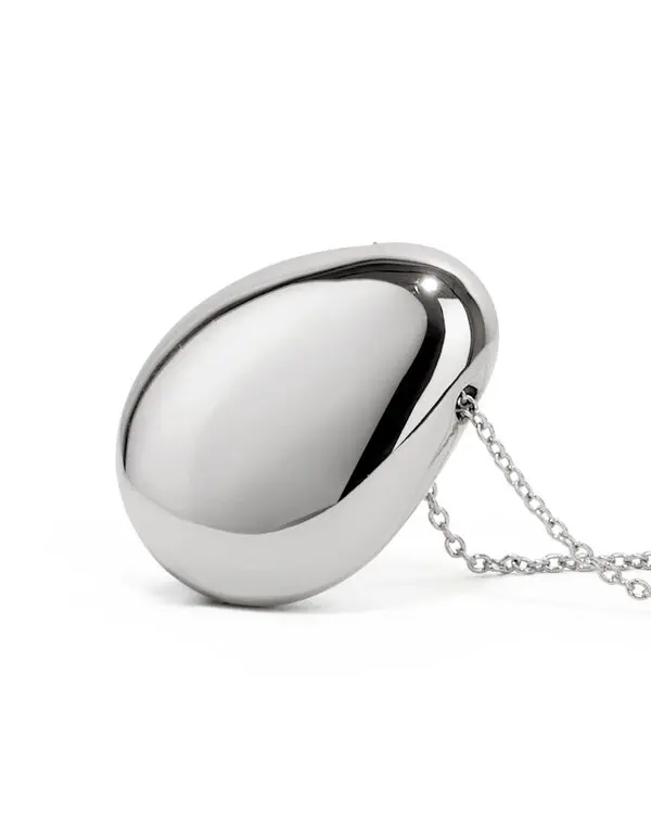 ANA LUISA Pebble Pendant Necklace - Silver