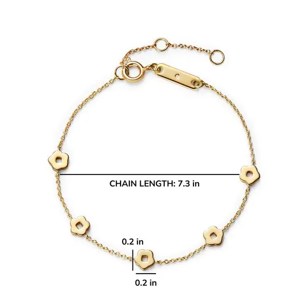 ANA LUISA Rowena Flower Bracelet
