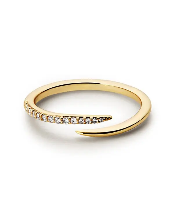 ANA LUISA Oren Claw Ring - Gold