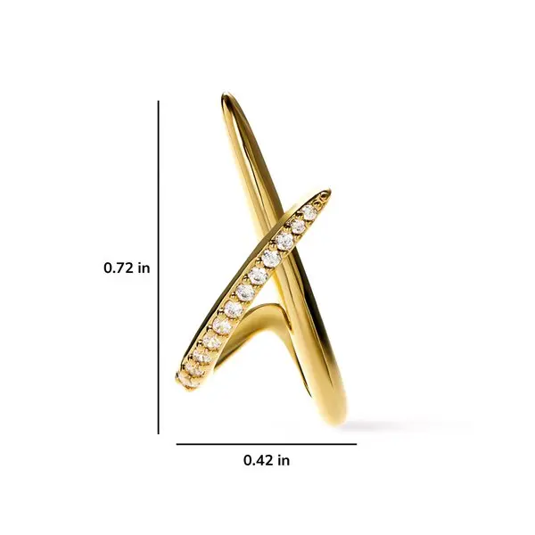 ANA LUISA Sloane Stud Earrings - Gold