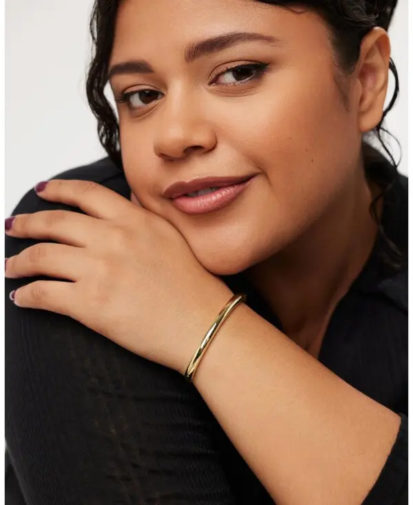 ANA LUISA Brynley Bangle Bracelet - Gold