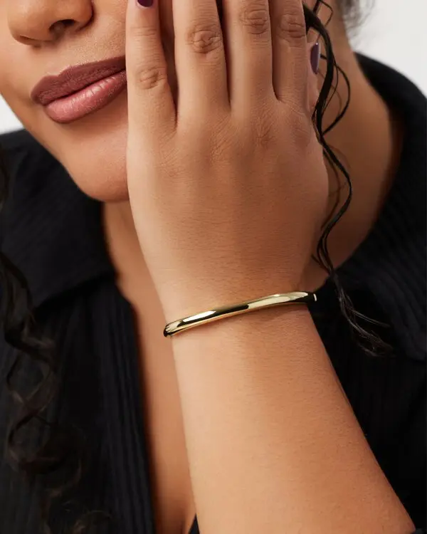ANA LUISA Brynley Bangle Bracelet - Gold