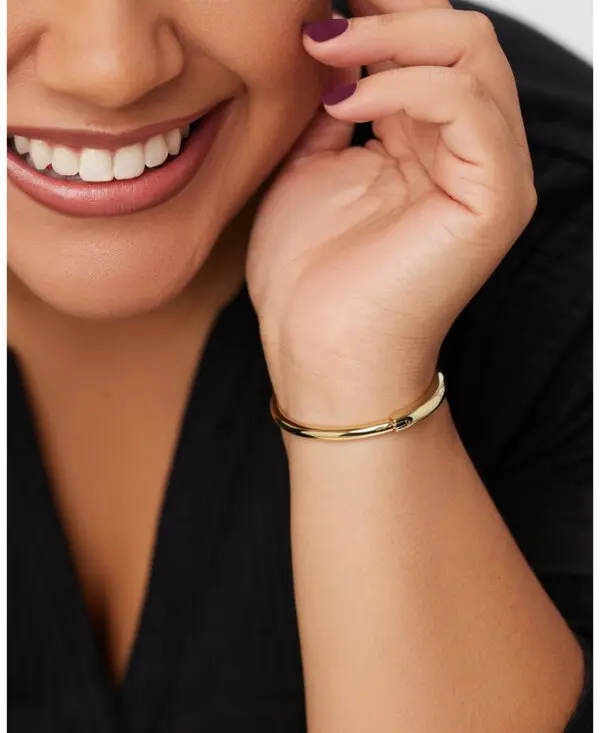 ANA LUISA Brynley Bangle Bracelet - Gold