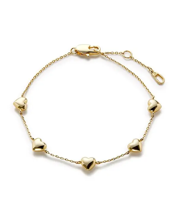 ANA LUISA Lani Heart Bracelet - Gold