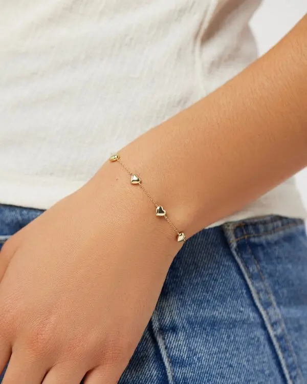 ANA LUISA Lani Heart Bracelet