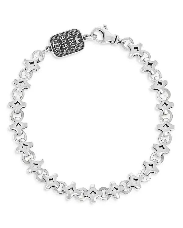 KING BABY STUDIO Sterling Link Bracelet - Silver