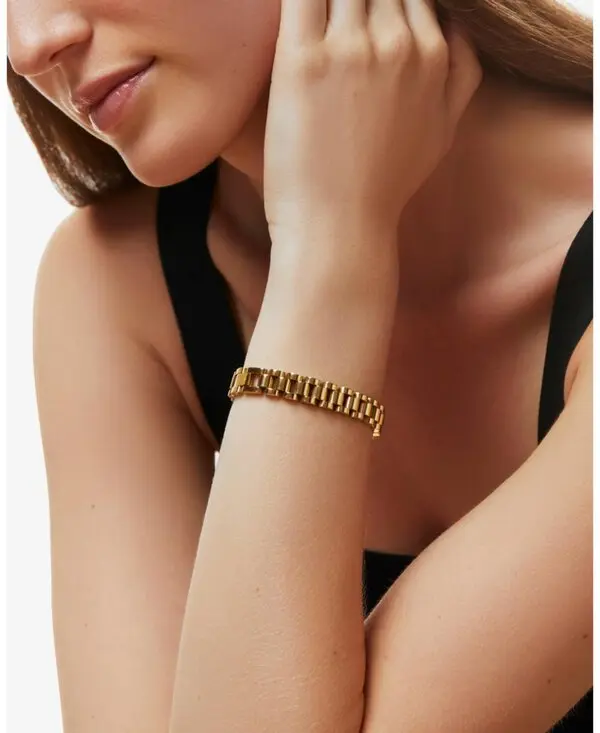 ANA LUISA Watch Strap Bracelet - Gold