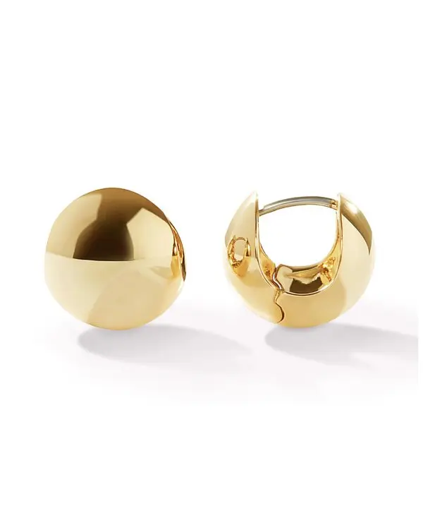ANA LUISA Mini Abby Hoop Earrings - Gold