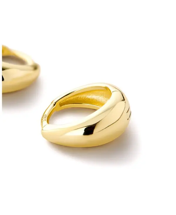 ANA LUISA Nate Huggie Earrings - Gold