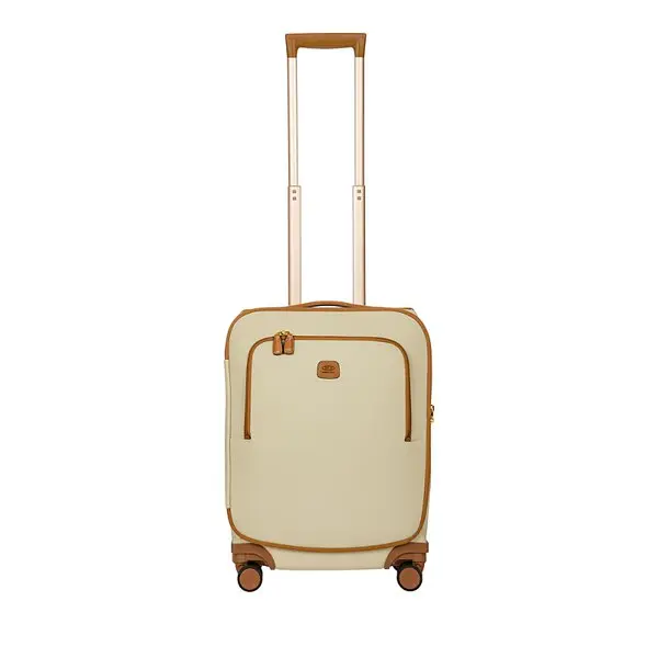 Bric'S Firenze 21 Spinner Carry On Suitcase - Cream