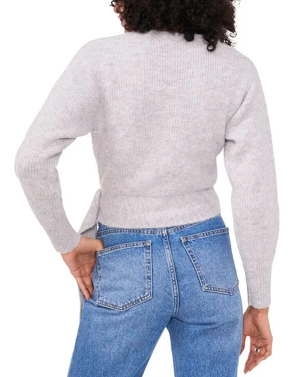 1.State Crossover Cropped Sweater