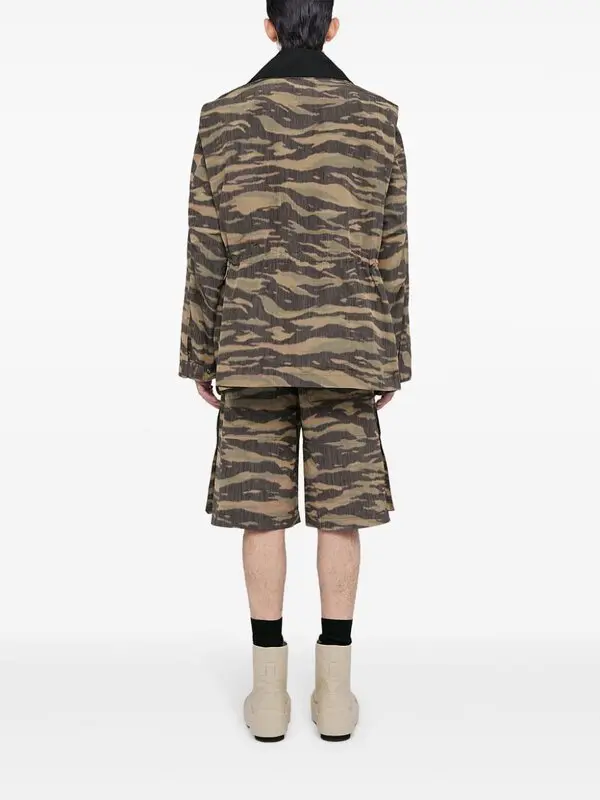 JIL SANDER Camouflage-print Shorts