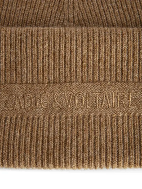 Zadig&Voltaire Cashmere Beanie - Brown