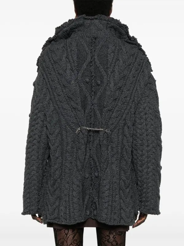 Alexander McQueen Cable-knit Cardigan