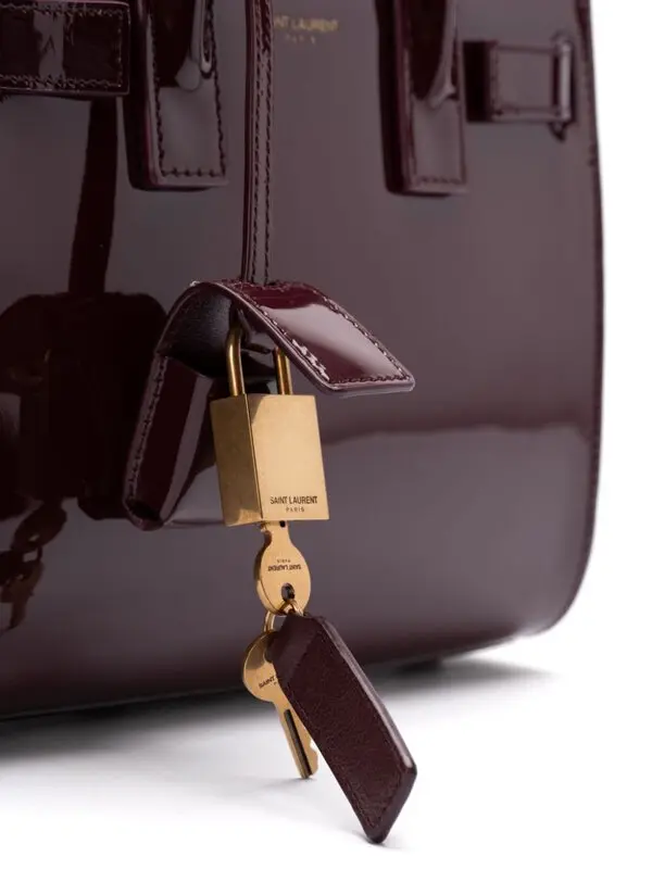 Saint Laurent Sac De Jour Tote Bag - Red