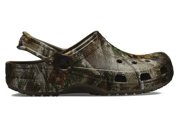 CROCS Classic Clog Edge Camo - Walnut