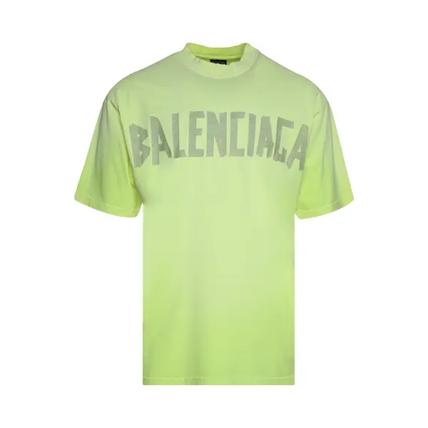 Balenciaga Medium Fit T-shirt 'fluo - Yellow