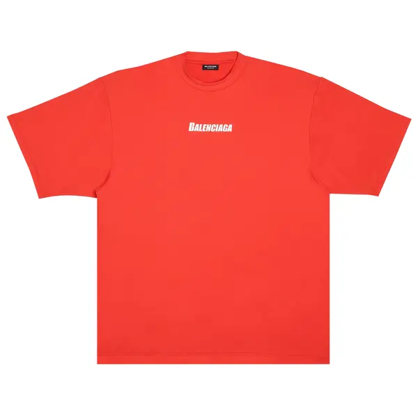 Balenciaga Technical Mesh Swim T-shirt - Red