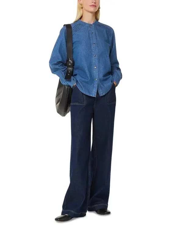 Whistles Pintucked Shirt