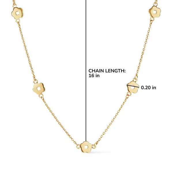 ANA LUISA Flower Station Rowena Necklace