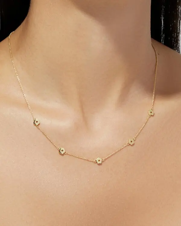 ANA LUISA Flower Station Rowena Necklace