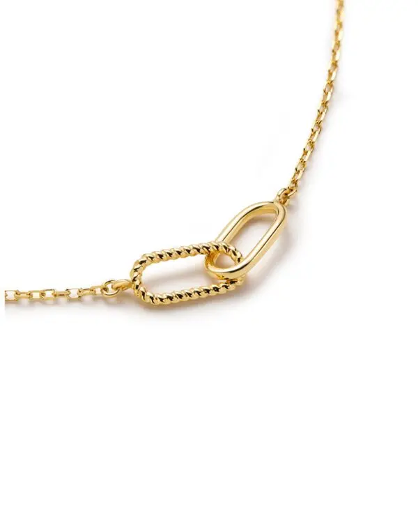 ANA LUISA Pendant Twisted Link Necklace