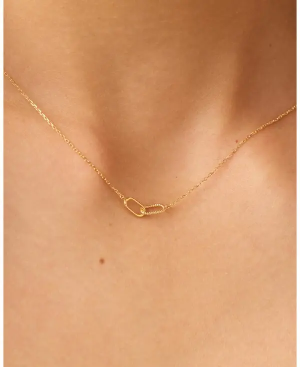 ANA LUISA Pendant Twisted Link Necklace